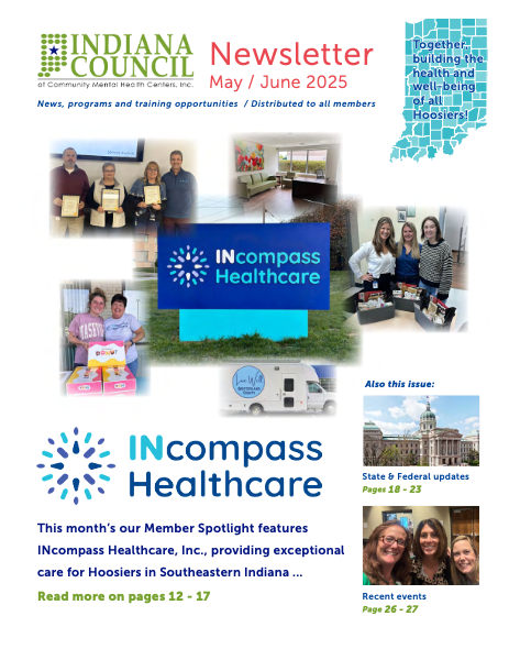 IC Newsletter - Indiana Council of Community Mental Health Centers ...